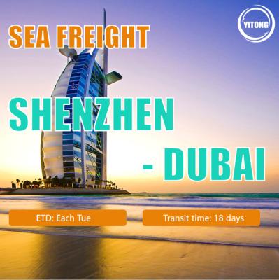 China Sea Freight From Shenzhen To Dubai for sale