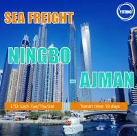 China Sea Freight From Ningbo To Ajman for sale