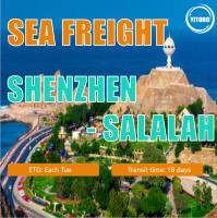 China Sea Freight Customer Service Shenzhen to Salalah Oman LCL FCL 20-25 Days for sale
