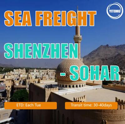 China International Sea Freight from Dalian to Sohar Oman LCL FCL Shipping Service for sale