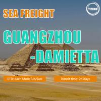 China Ocean Freight Container Shipping FCL LCL Sea Transportation to Damietta Egypt 19 Days for sale