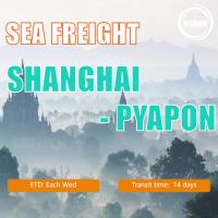 China Professional Sea Freight Forwarder from China to Myanmar FCL LCL 14 Days for sale