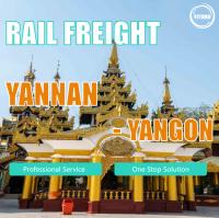 China China to Myanmar Rail Freight Service for Bulk and FCL Cargo 25-35 Days for sale