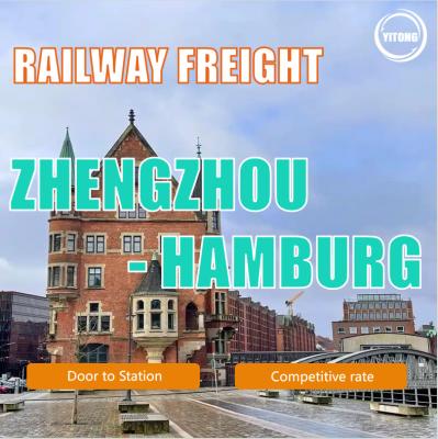 China Railway Freight Transport from China to Europe Hamburg Germany 40ft Container for sale