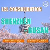China LCL Logistics From Shenzhen To Busan Korea for sale