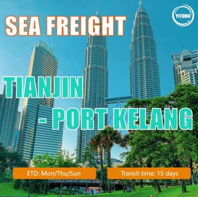 China Ocean Freight Logistics from Tianjin to Port Kelang 6-9 Days Transit for sale