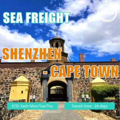 China Sea Freight from Shenzhen to Cape Town South Africa FCL LCL Container Shipping for sale