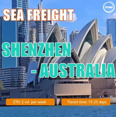 China Sea Freight from Shenzhen to Australia FCL LCL Weekly Sailings for sale