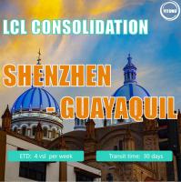 China LCL Shipping from Shenzhen to Guayaquil Ecuador 0.5 CBM 40-45 Days for sale