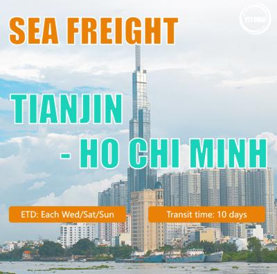 China Ocean Freight Shipping from Tianjin to Ho Chi Minh FCL LCL 7-10 Days for sale