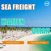 China Xiamen to Oman Sea Freight FCL LCL 20-25 Days Shipping Service for sale