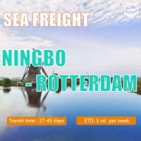 China Ningbo to Rotterdam Sea Freight FCL LCL Shipping 28-32 Days for sale