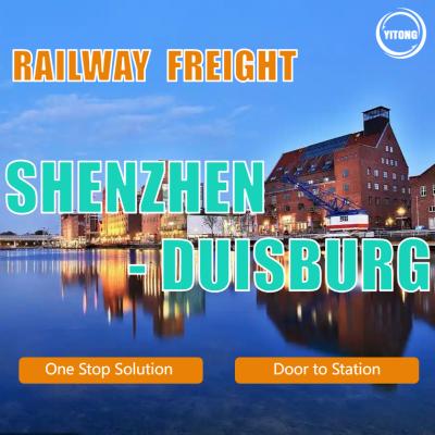 China Railway Freight From Shenzhen To Duisburg, Germany for sale