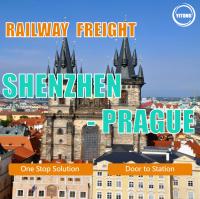 China Railway Freight Shipping from Shenzhen to Prague Czech Republic 20-25 Days FCL LCL for sale
