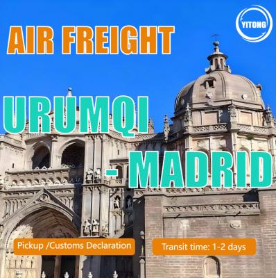 China Air Freight From Urumqi To Madrid for sale