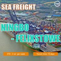 China Sea Freight from Ningbo to Felixstowe UK FCL LCL 26-30 Days Door to Door for sale