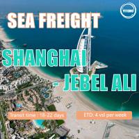 China Sea Freight Shanghai to Jebel Ali UAE FCL LCL 20-25 Day Transit for sale