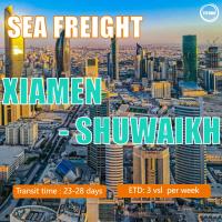 China Sea Freight Shipping from Xiamen to Port Shuwaikh Kuwait FCL LCL 20ft 40ft for sale