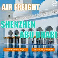 China Air Freight Shipping from Shenzhen to Abu Dhabi AUH 24 7 Cargo Service for sale