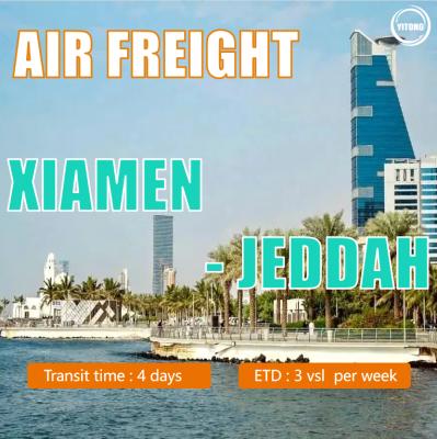 China Air Cargo Freight From Xiamen To Jeddah JED for sale