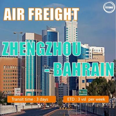 China Air Freight Cargo Service from Zhengzhou to Bahrain BAH 24/7 Logistics for sale