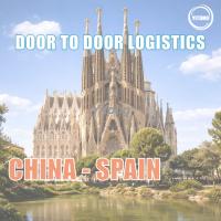 China DAP Door to Door Shipping Service from China to Spain Sea Rail Air Freight for sale