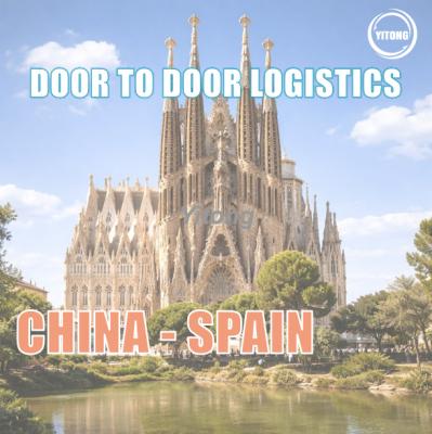 China DAP Door to Door Shipping Service from China to Spain Sea Rail Air Freight for sale