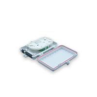 China Wall Mounted FTTH Fiber Terminal Box 6 Core Lightweight for sale