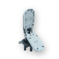 China 4 Ports Vertical Optical Splice Closure 96 Cores Capacity With Heat Shrinkable Sealing for sale