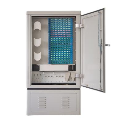 China SMC Optical Cable Transfer Cabinet Outdoor With Splicing Distribution Module for sale