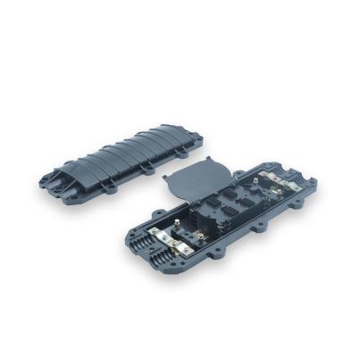 China 96 Cores 4 Ports Flexible In Line Fiber Optic Splicing Closure Optical Cable Connection IP68 Protection for sale