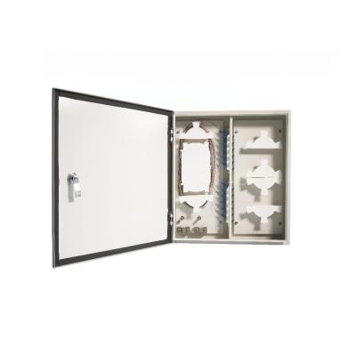 China Wall Mount Cable Distribution Cabinet Waterproof 144 Cores Capacity for sale