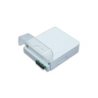China Flipped Tray Fiber Optic Panel Wall Mounting with Transparent Outlet Cover for sale