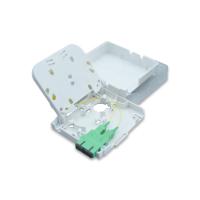 China Flipped Tray Fiber Optic Panel Wall Mounting with Transparent Outlet Cover for sale