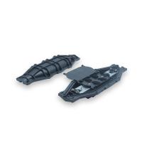 China 48 Cores 2 Ports Flexible In Line Fiber Optic Splice Enclosure Optical Cable Splicing IP68 Protection for sale