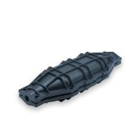 China 48 Cores 2 Ports Flexible In Line Fiber Optic Splice Enclosure Optical Cable Splicing IP68 Protection for sale