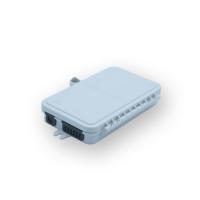 China Indoor ABS / PC FTTH Terminal Box Wall Mounted 12 Core for Dia 3mm-10mm Cable for sale