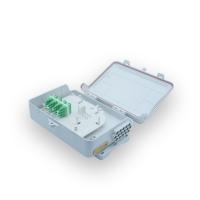 China 1:16 PLC Fiber Optic Splitting FTTH Splitter Box Wall Pole Mounting IP65 Protection for sale