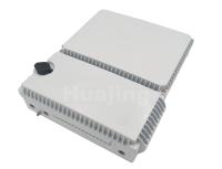 China Dual Cover Independent Zone FTTH Splitter Box 1:8 Fiber Optical Splitting Wall Pole Mounting for sale