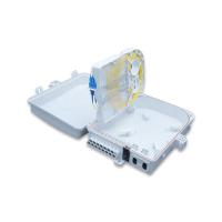 China 24 Cores Fiber Optic Distribution Box 1:16 Splitting Non Breaking Cable Entrance Wall Pole Mounting IP65 for sale