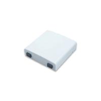 China White Optical Fiber FTTH Panel With Two SC Adapter Interfaces for sale