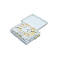 China Flipped Tray Fiber Panel FTTH Box with Two SC / 2LC Adapter Interfaces for sale