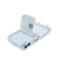 China 1:8 PLC Fiber Optical Splitting Box Wall / Pole Mounting With 3 Cable Inlets for sale