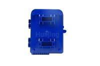 China IP65 Outdoor 1:16 3 Cable Inlets Fiber Optic Splitting Box Wall Pole Mounting Weatherproof Protection for sale