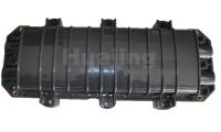 China ABS Flexible In Line Fiber Optic Splice Enclosure 4 Ports 192 Cores Capacity for sale