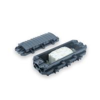 China 8 Ports 288 Cores Horizontal Fiber Optic Closure Flexible In Line Optical Splicing IP68 Protection for sale