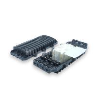 China Flexible In Line Splicing Fiber Optic Closure 8 Ports 192 Cores Capacity for sale
