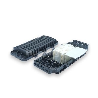 China Flexible In Line Splicing Fiber Optic Closure 8 Ports 192 Cores Capacity for sale