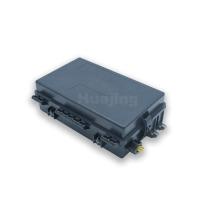 China Buckled Horizontal Fiber Optic Closure 72 Cores 1:16 PLC Splitter Optical Splicing IP65 Protection for sale