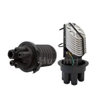 China 216 Cores 5 Ports Vertical Fiber Splice Case Mechanical Sealing IP68 Protection for sale